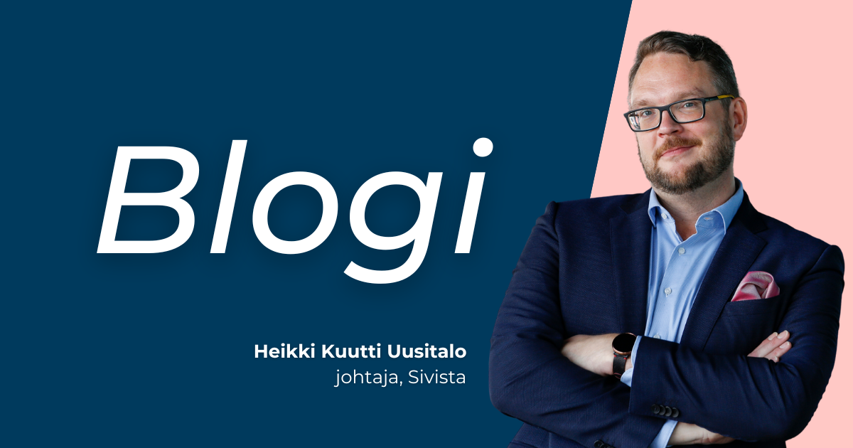 Heikki Kuutti Uusitalo: Suomi ei edelleenkään pysy pinnalla ilman ...
